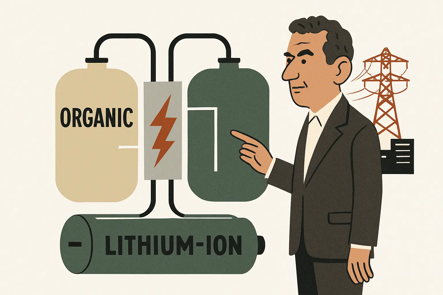 Breakthrough Organic Flow Battery Offers Sustainable Grid Energy ...
